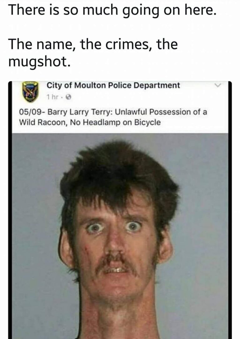 20 Mugshot Memes That'll Make You Blow Air Out Of Your Nose