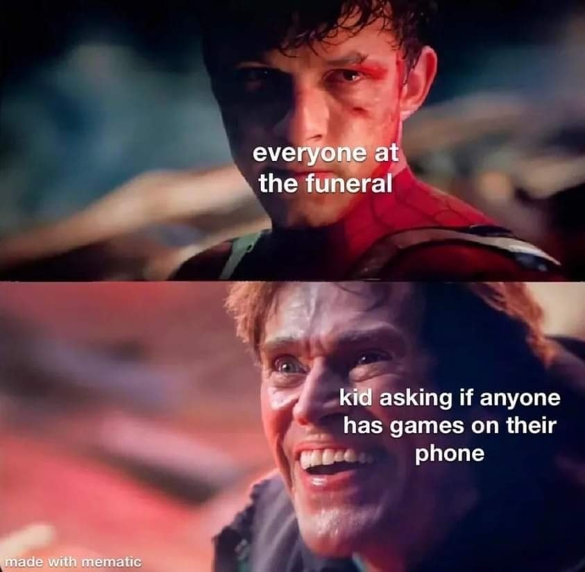 Kids At Funerals Be Like… - Funny