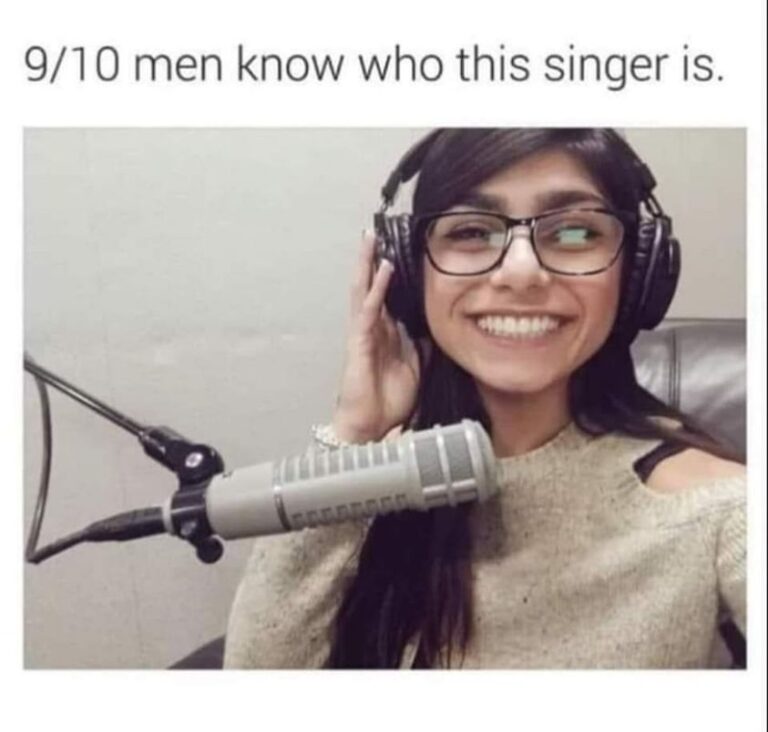 funny mia khalifa memes - Chameleon Memes
