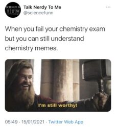 35 Chemistry Memes That Will Make You High On Humor - Funny
