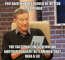 15 'Knee Surgery memes' to make you Laugh through the Pain