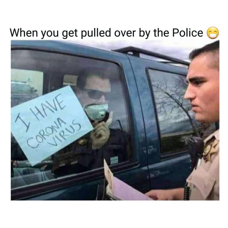 Pulled Over By Police: 40 Memes That'll Get You Arrested For Laughing ...