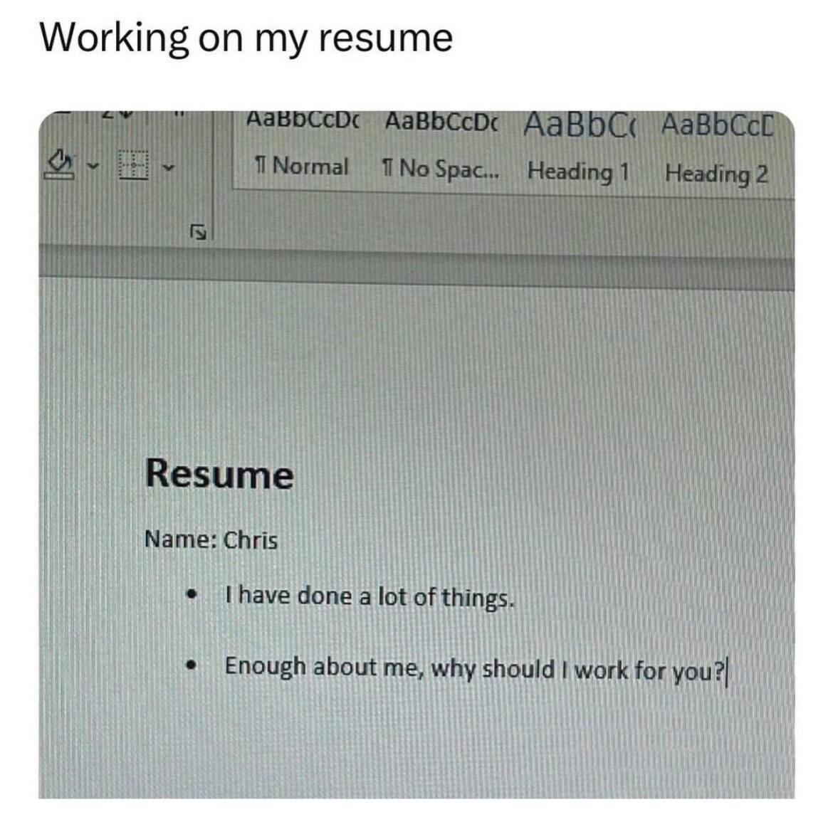 30 Resume Memes That Deserves an Oscar for Fiction Writing - Funny