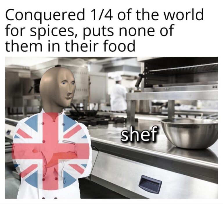 20 British Food Memes to Savor with a Side of Laughter - Epic Fails