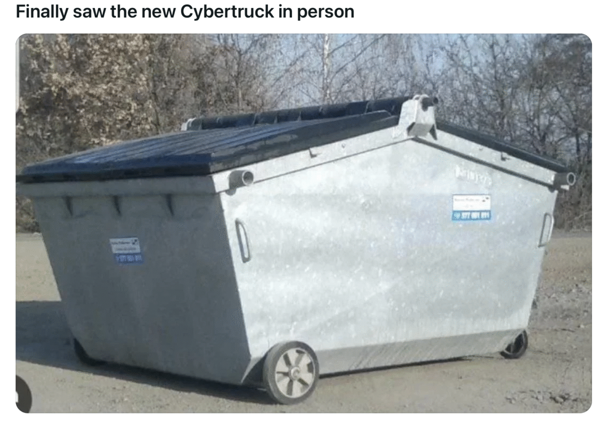 20 Cybertruck Memes That Prove Humor Can’t Be Bulletproof - Auto Memes