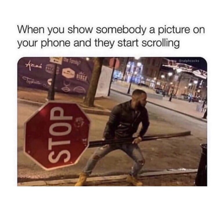 20 Stop Sign Memes to Mark World Stop Sign Day with Humor - Epic Fails