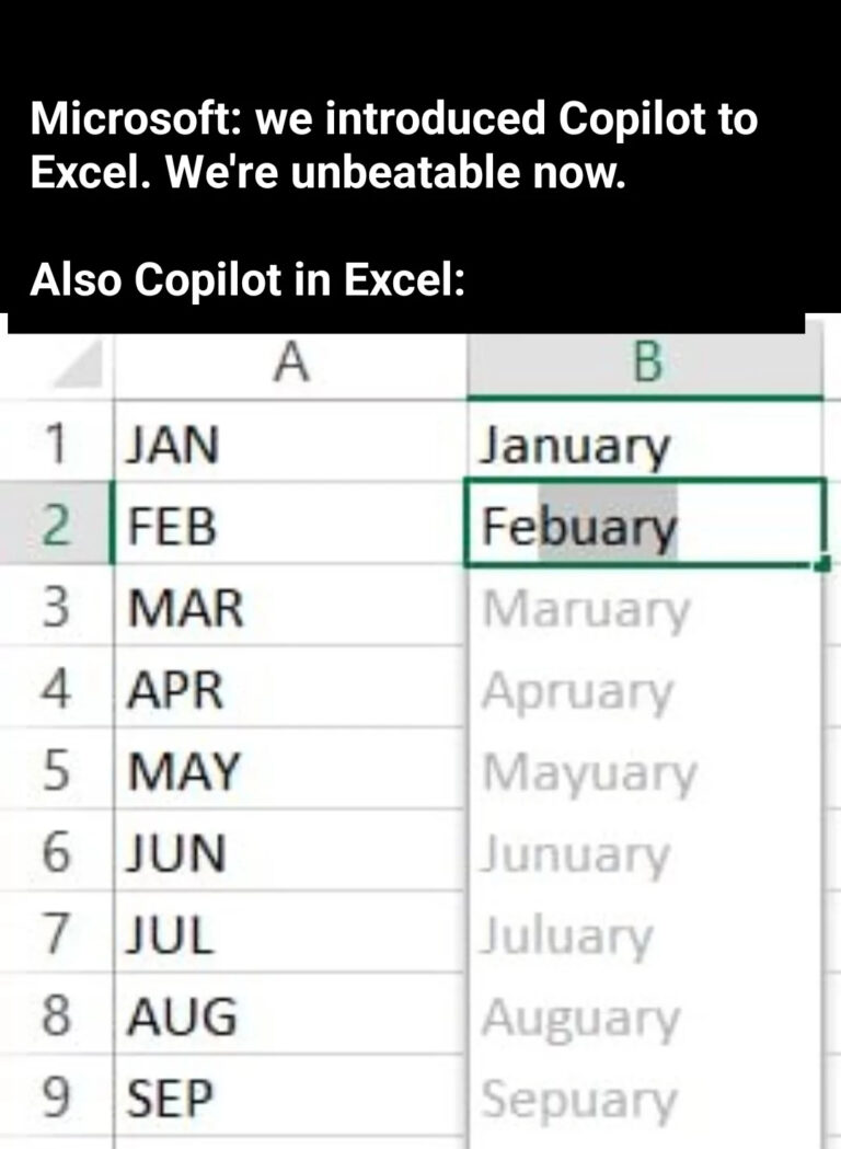25 Excel Memes That Are the Only Formula You Need for Laughter - Funny