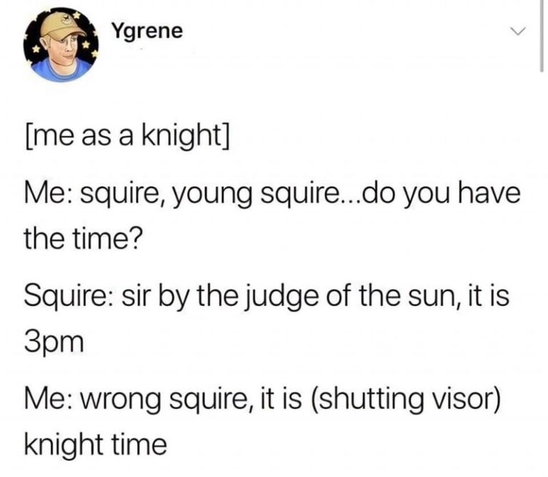 30 Knight Memes to Make You Gallop into a Fit of Laughter - Funny
