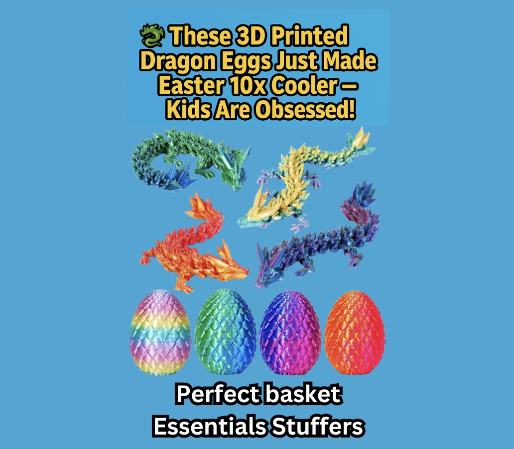 These 3D Printed Dragon Eggs Just Made Easter 10x Cooler – Kids Are ...