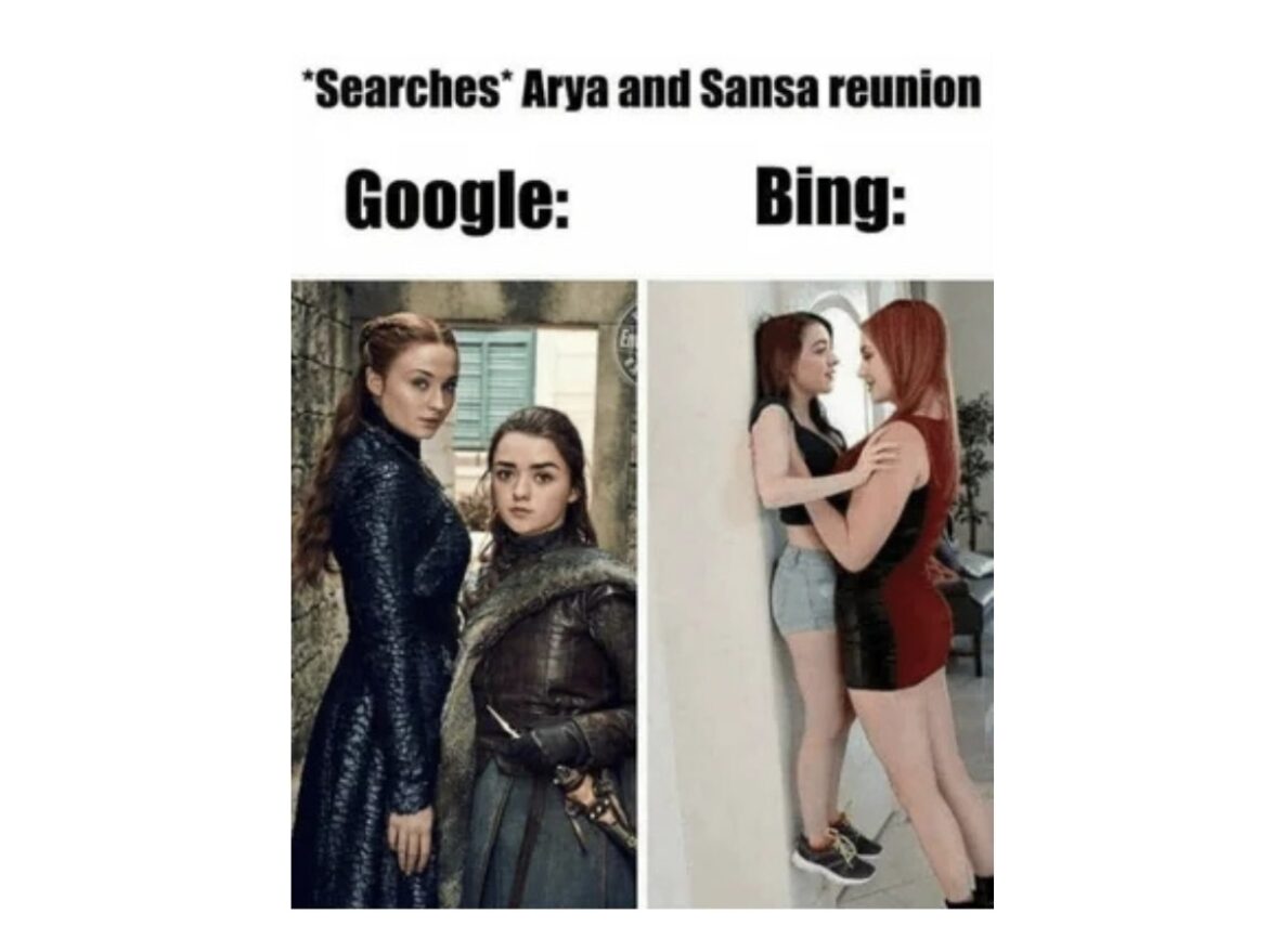 google vs Bing memes - Chameleon Memes